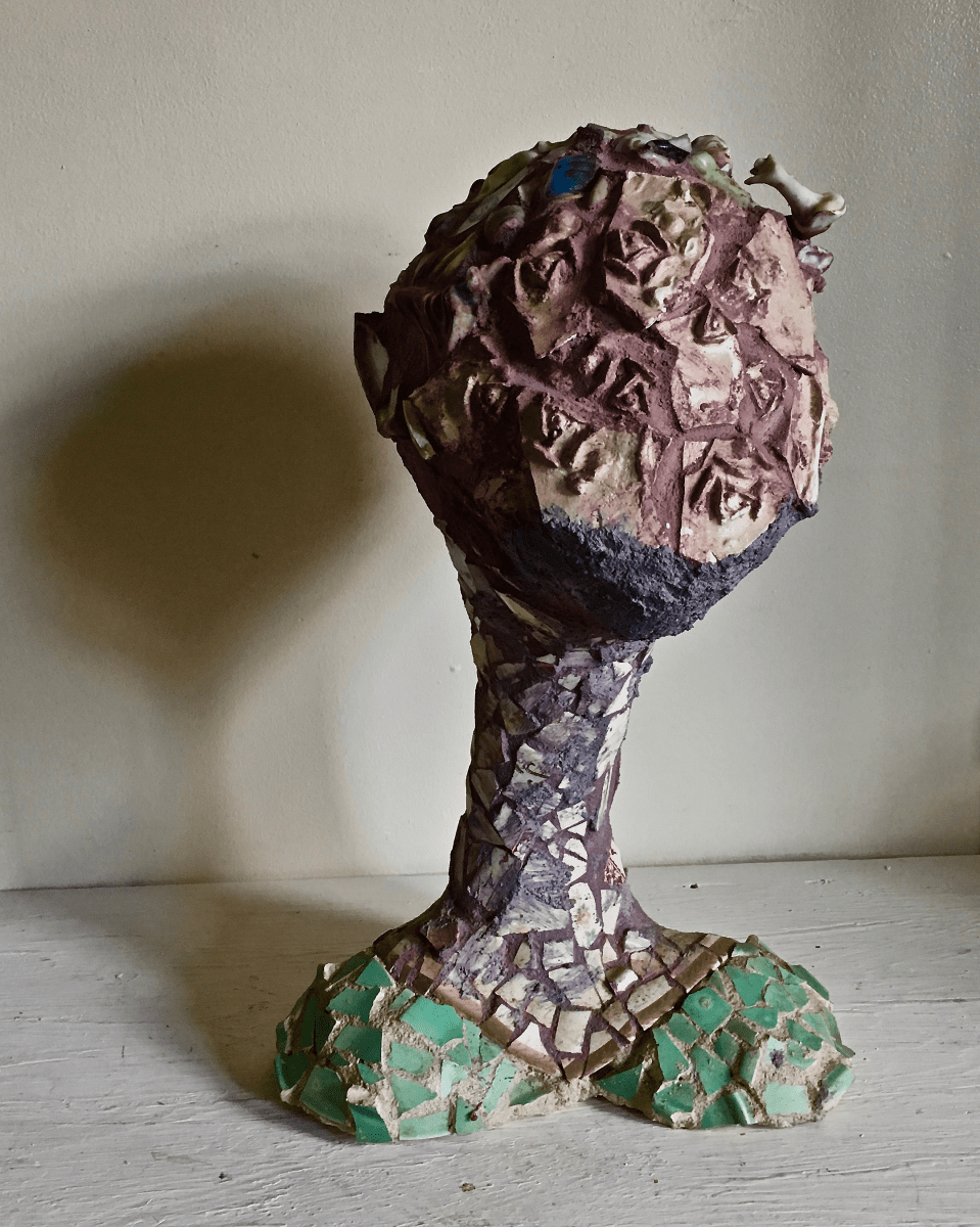 Head (with hand)1986 – Betsy Packard Art Archive